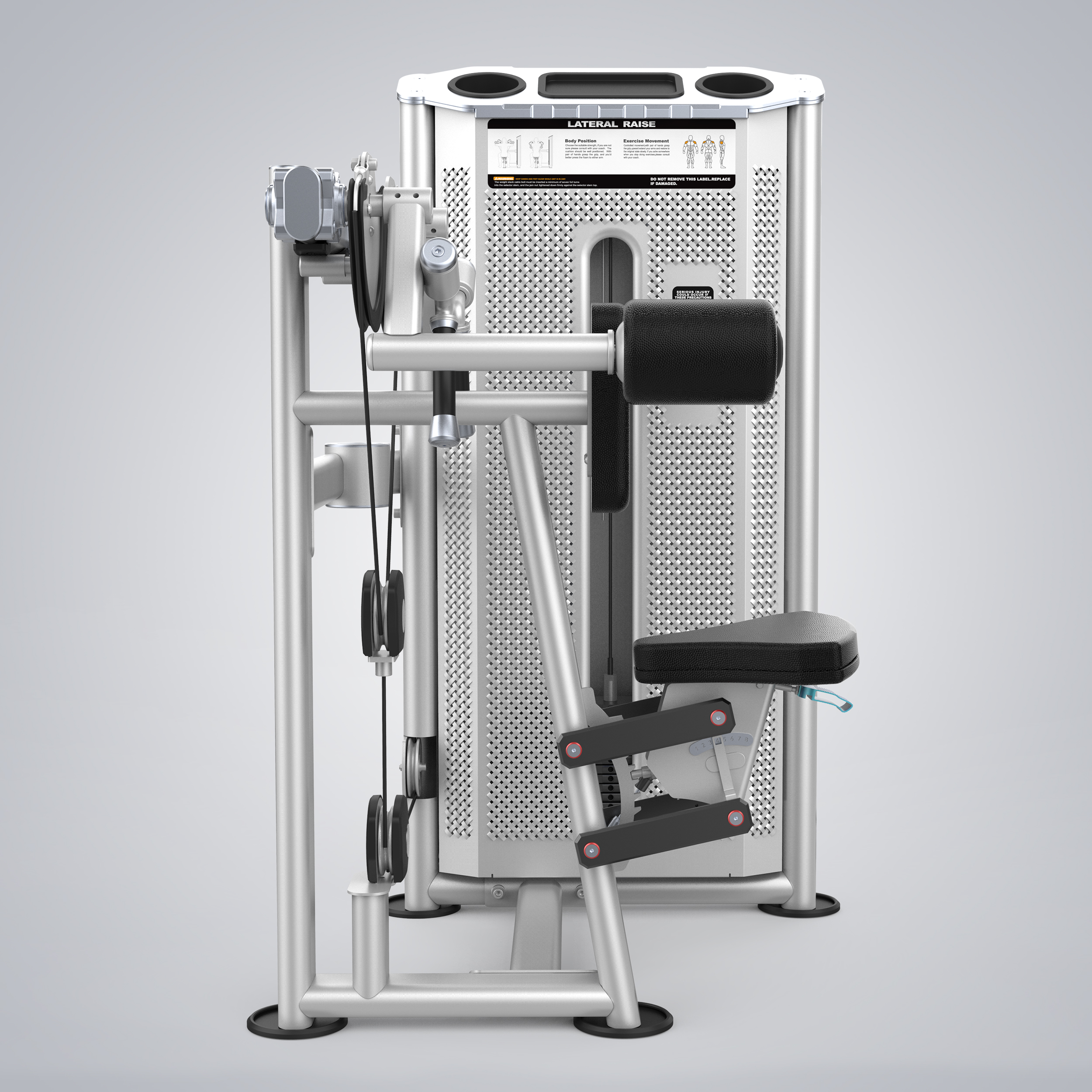 Lateral Raise U2005 - DHZ Fitness Equipment